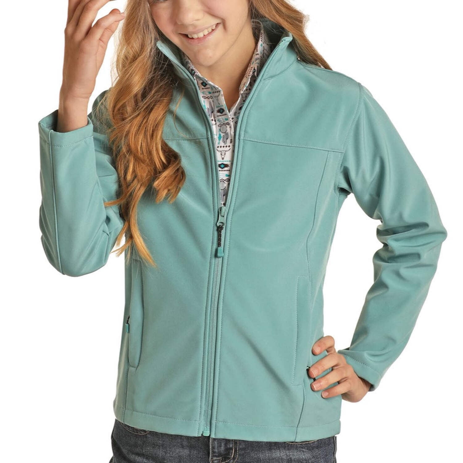 Powder River Children's Performance Softshell Jade Jacket K2-9646-34 ...