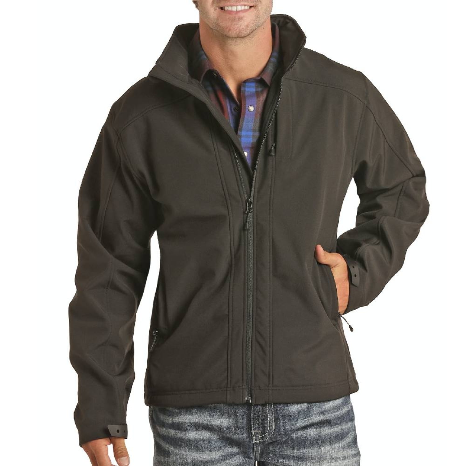 Powder River® Men's Performance Black Softshell Jacket 92-9646-01 ...