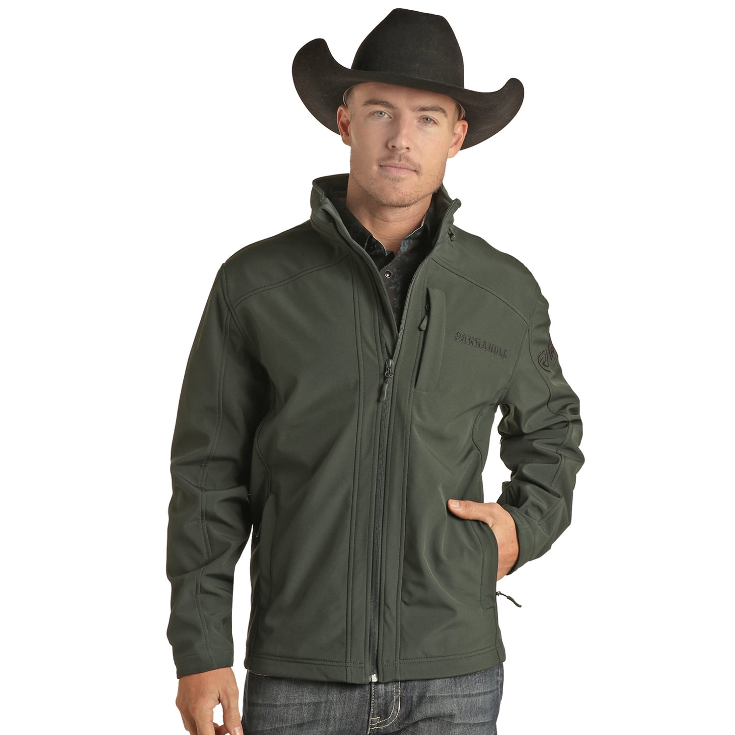 Powder River Outfitters® Men's Softshell Green Jacket PRMO92RZYC-30 ...