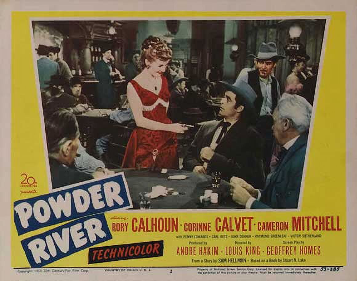 Powder River - movie POSTER (Style A) (11" x 14") (1953) - Walmart.com