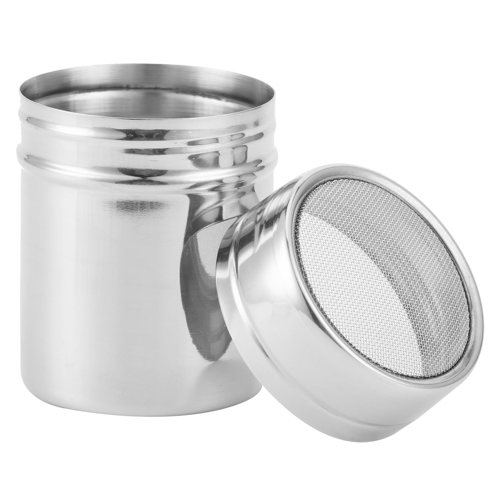Powder Shaker, Stainless Steel Fine Mesh Shaker, for Sifter Cocoa ...