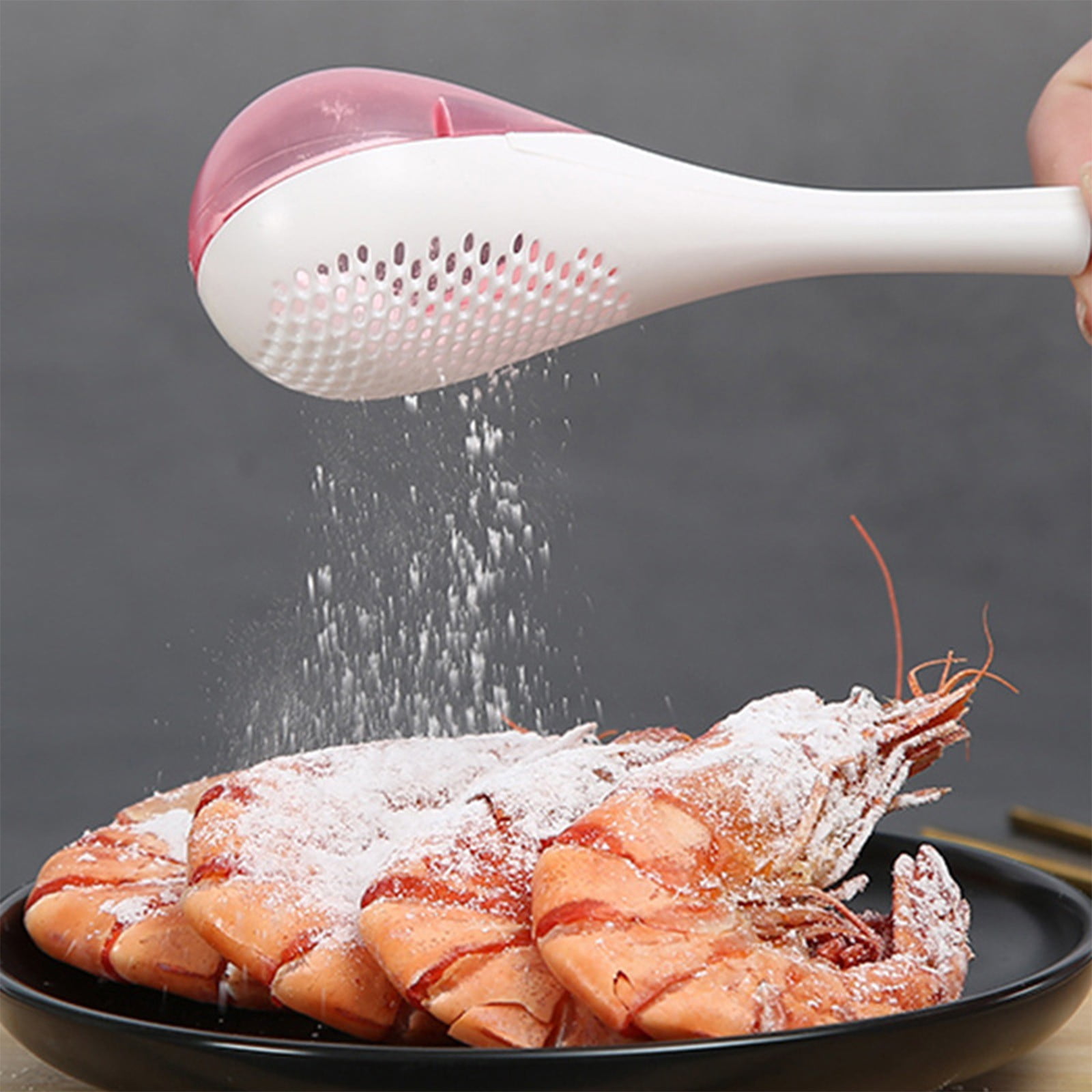 Powder Sifter * 1,Flour Duster For Baking One Handed Operation Powdered ...