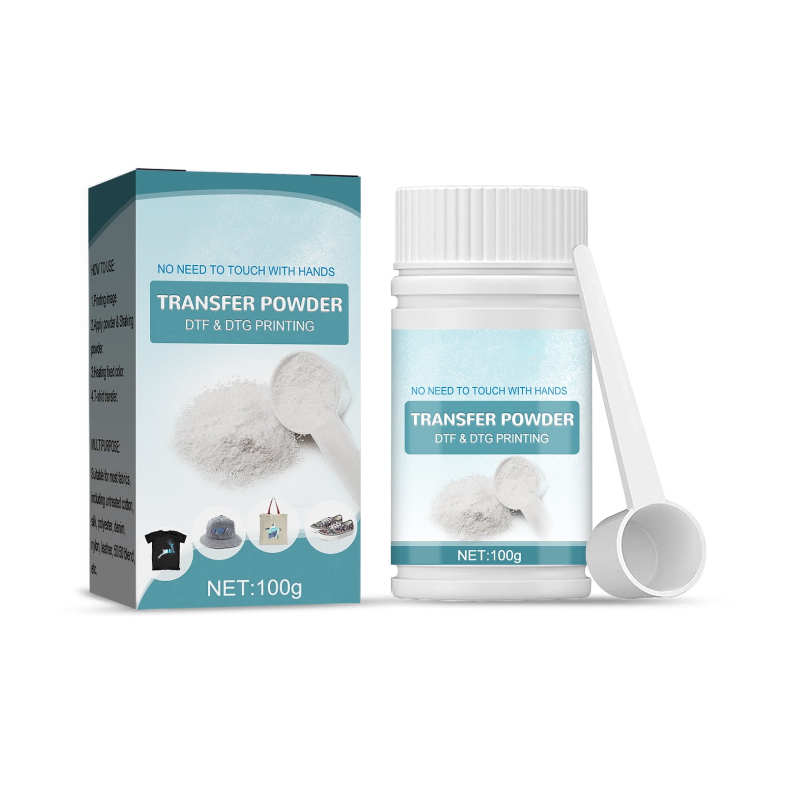 Powder White Digital Transfer Melt AdhesivePretreat Powder For Direct ...