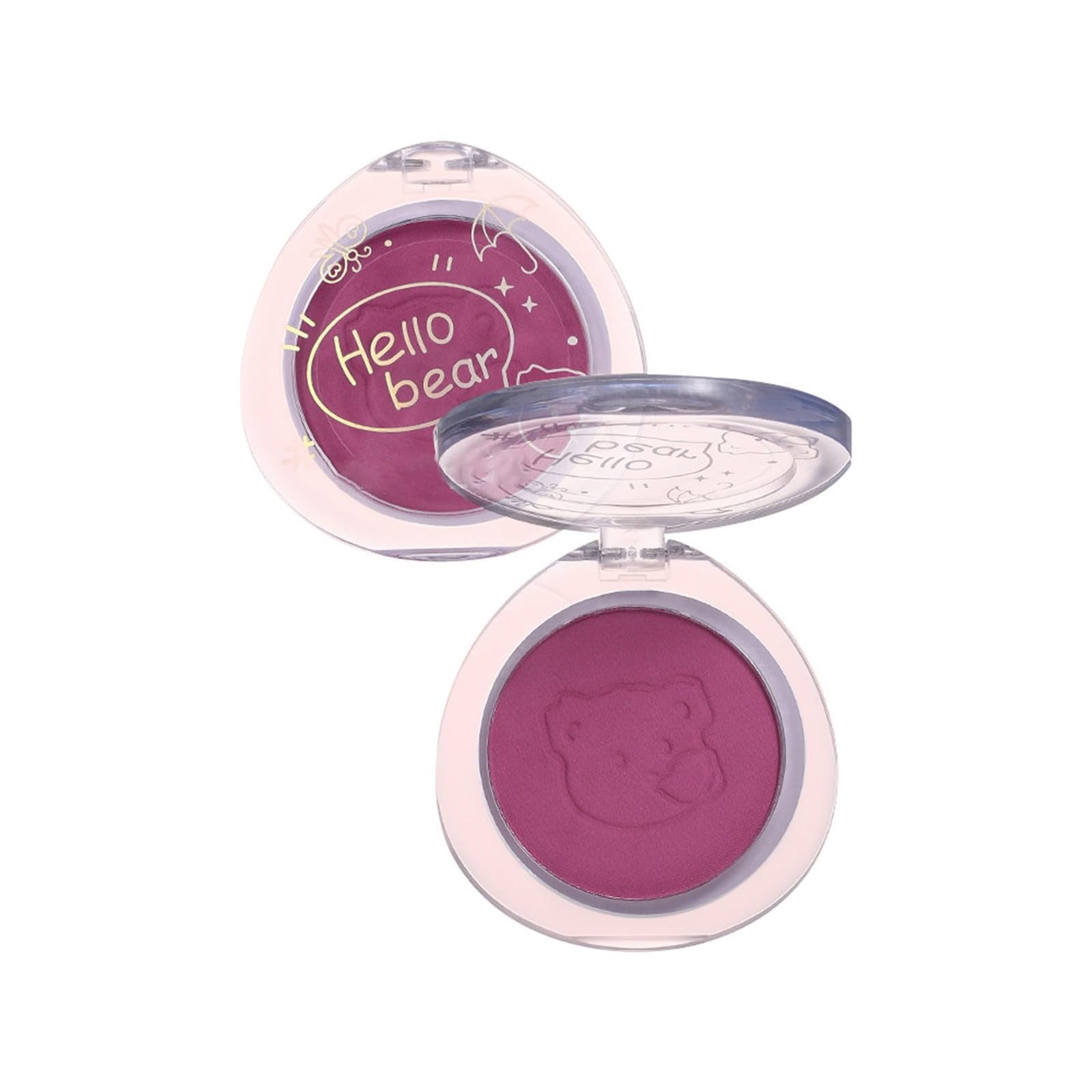 Powder for Cheeks and Eye Blendable Smooth Coverage Face Blushes Make ...
