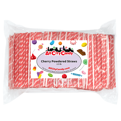 Powdered Candy Straws Cherry Bulk Bag - 2.5 lb. Bag - Walmart.com