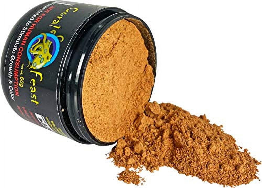 Powdered Quality Coral Food - Improves Color and Growth of Your Coral ...