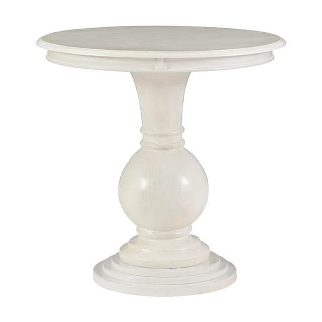 Powell Adeline Round Accent Table Cream - Walmart Business Supplies