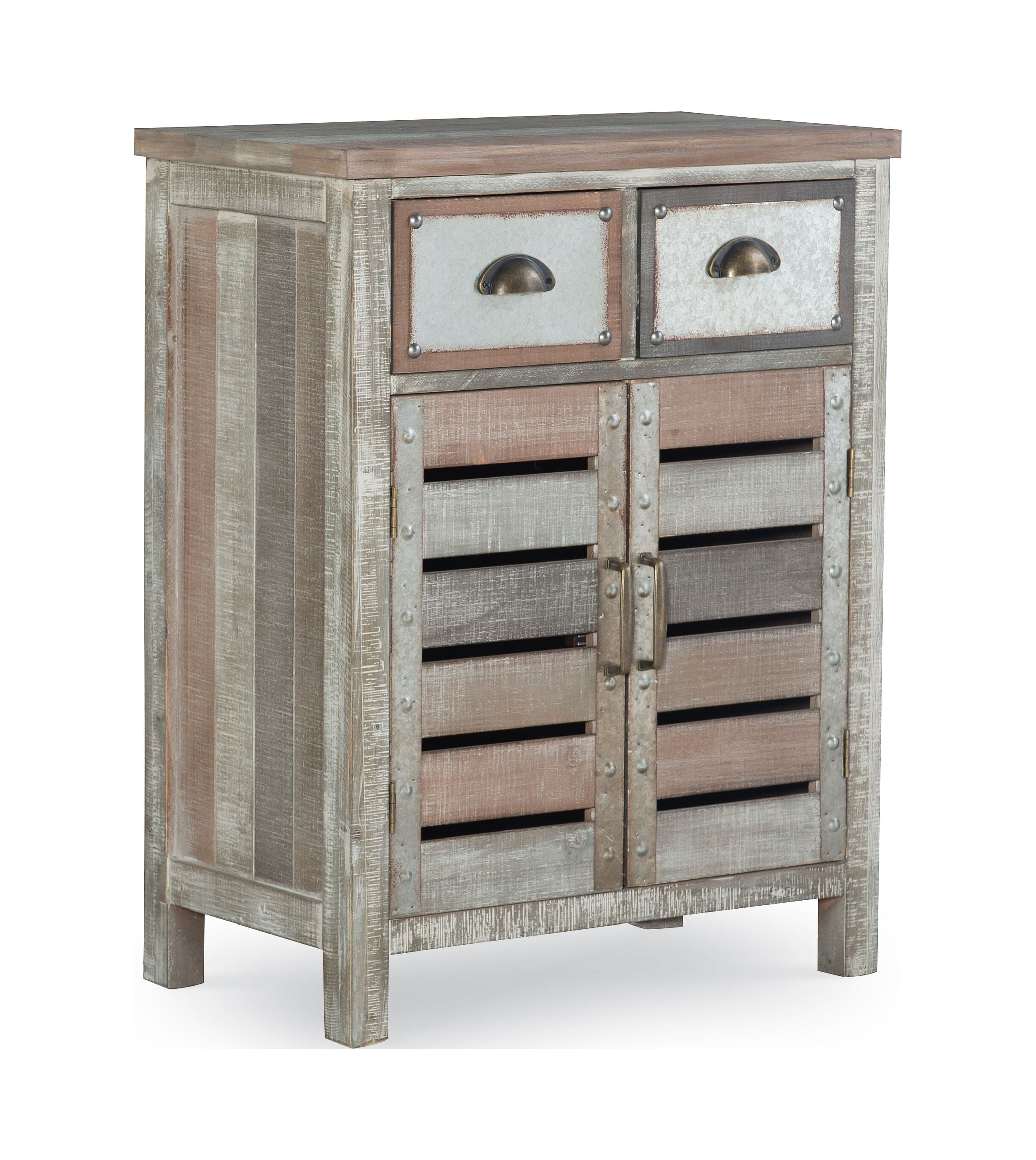 Powell Barrett 2 Door 2 Drawer Console - Walmart.com