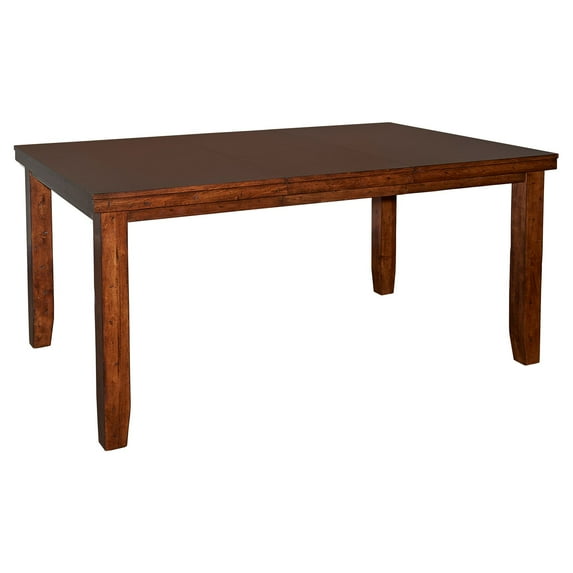 Powell Gavin Dining Table, Rustic Walnut - Walmart.com