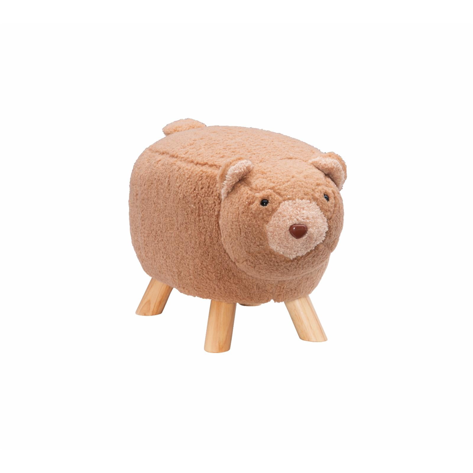 Powell D1230Y19TB 24 x 13.5 x 15 in. Honeypot Teddy Bear Stool in Light ...