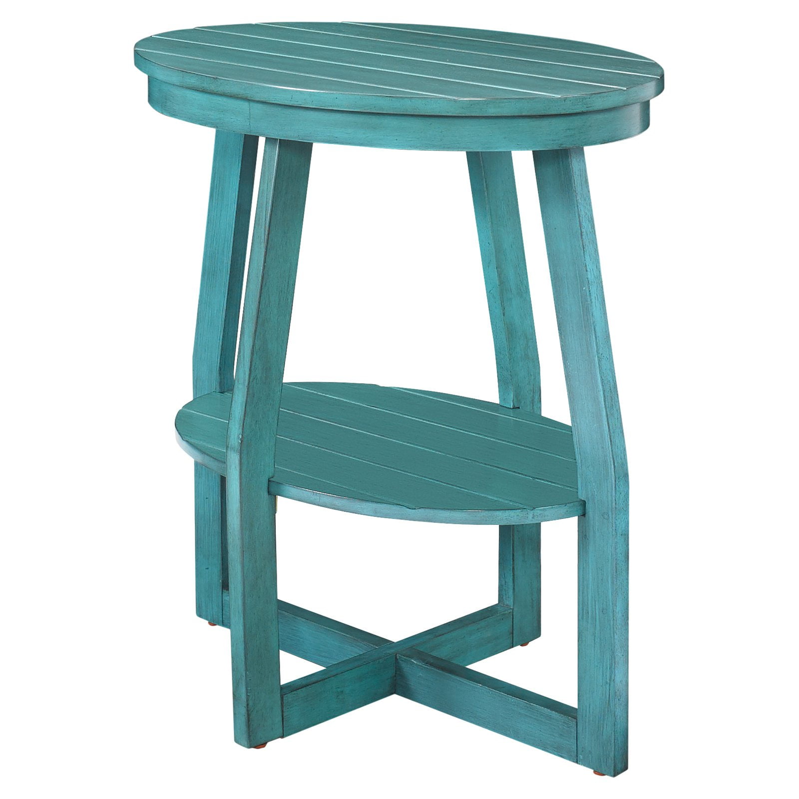 Powell Lachlan Table Teal - Walmart.com