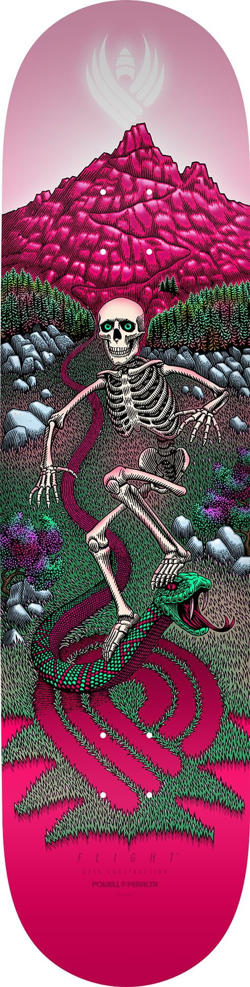 Powell Peralta Duran Slidewinder 4 Deck 8.88 Flight - Assembled AS ...