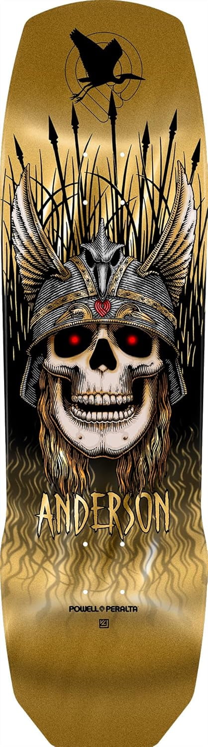 Powell Peralta Pro Andy Anderson Heron 7-Ply Maple Skateboard Decks ...