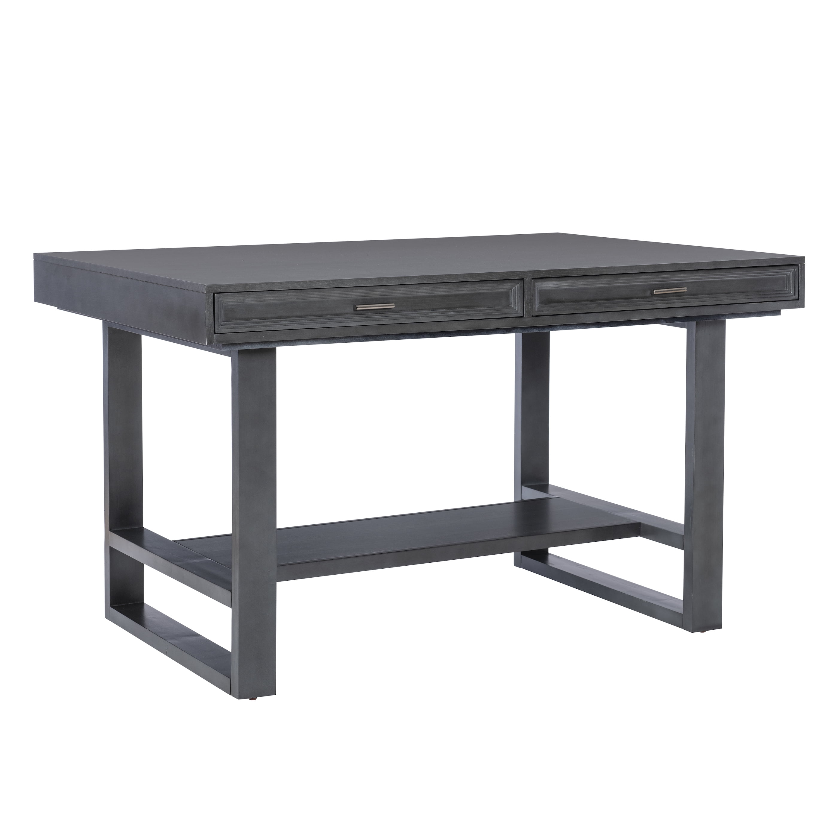 Powell Rankin Indoor Counter Height Dining Table, Charcoal - Walmart.com