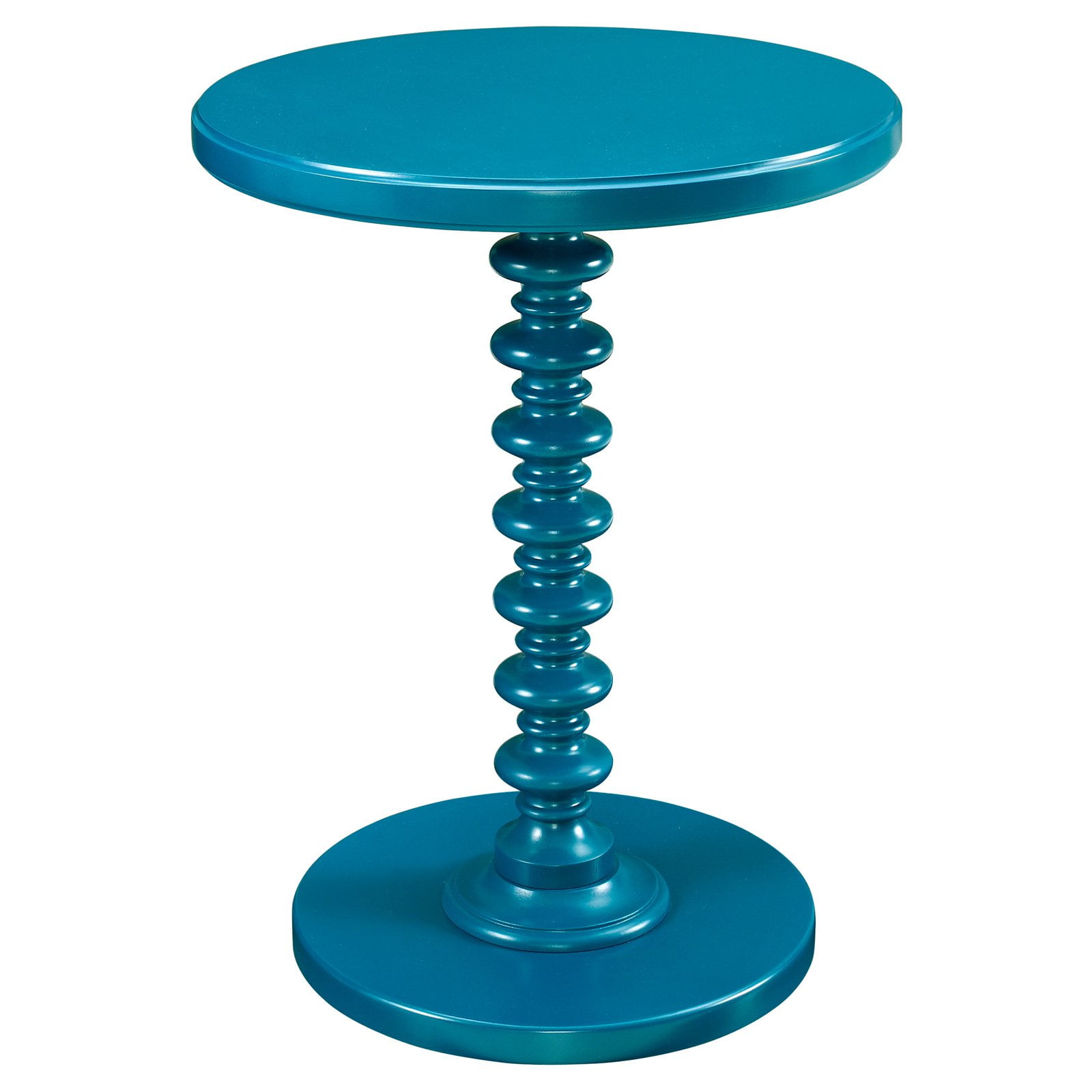 Powell Round Spindle Side Table, Multiple Colors - Walmart.com
