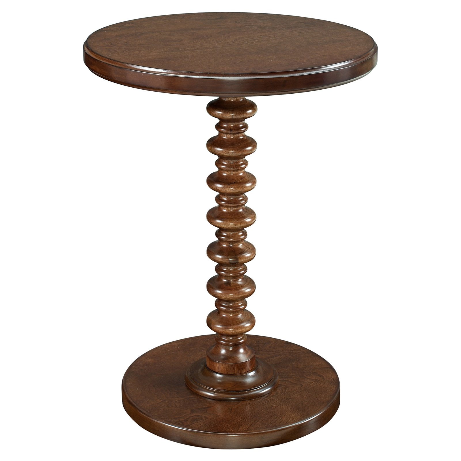 Powell Round Spindle Side Table, Multiple Colors - Walmart.com