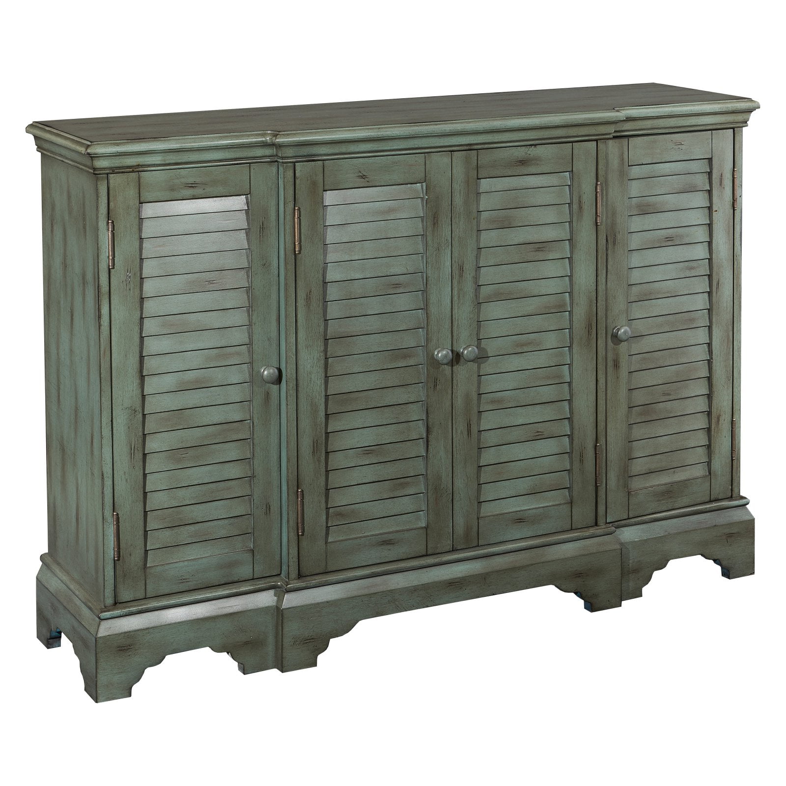 Powell Savannah Shutter Console, Multiple Finishes - Walmart.com
