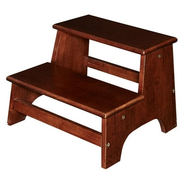 Two Step Stool - White - Walmart.com