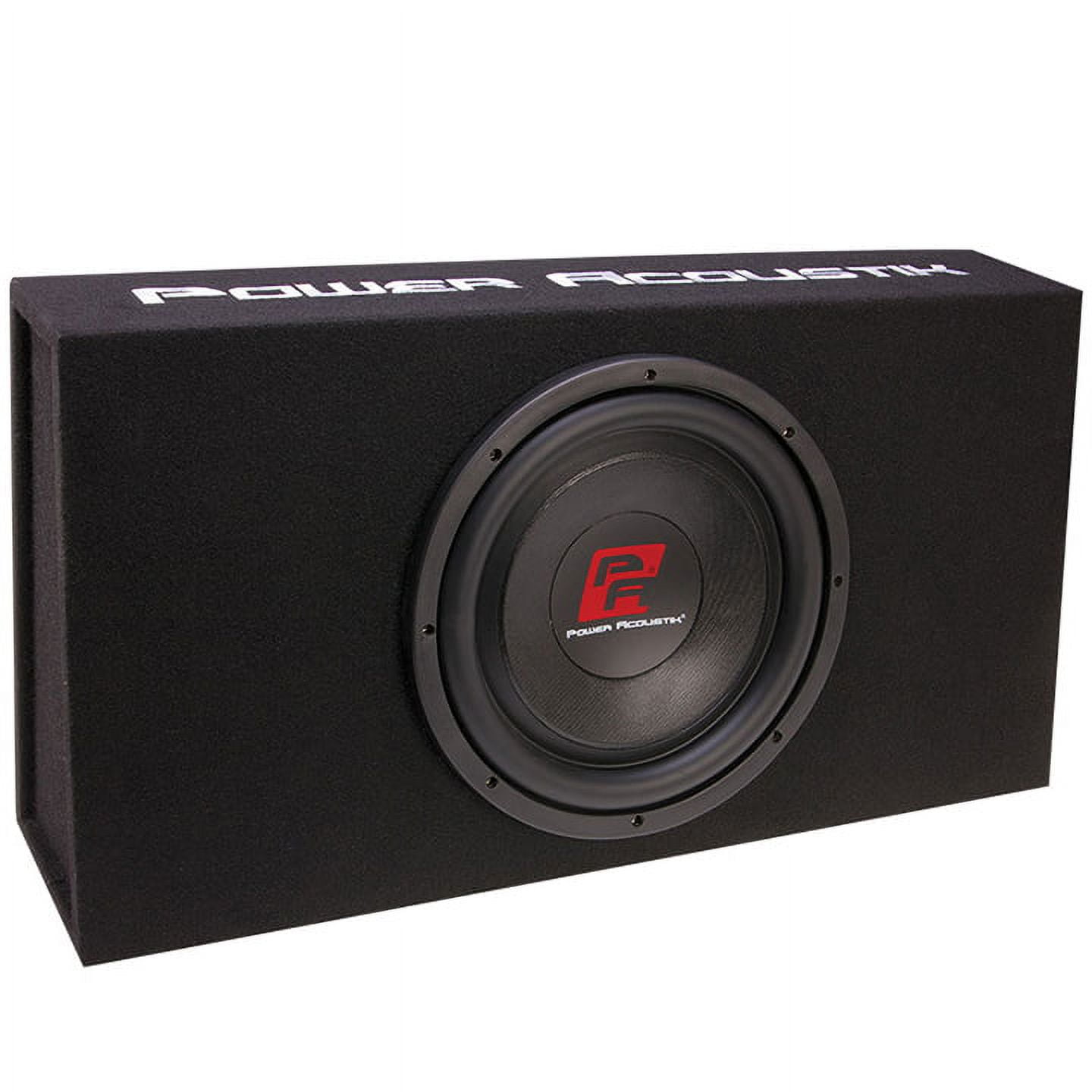 Power Acoustik 12" sub in enclosure 1200W Max - Walmart.com