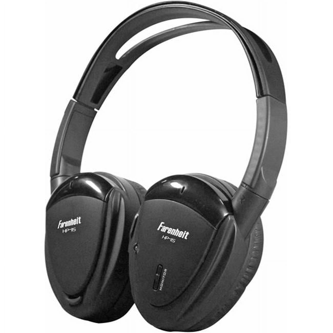 Power Acoustik Bluetooth Noise-Canceling Over-Ear Headphones, Black ...