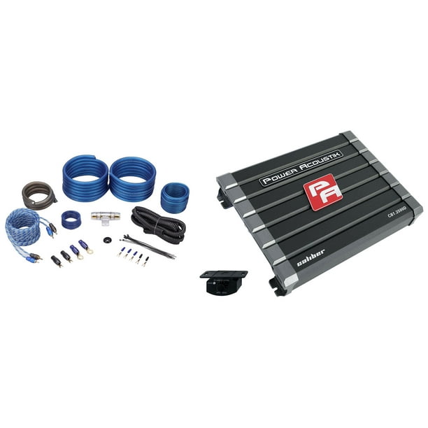 Power Acoustik CB1-2500D 2500w Class D Car Audio 1-Ohm Mono Amplifier ...