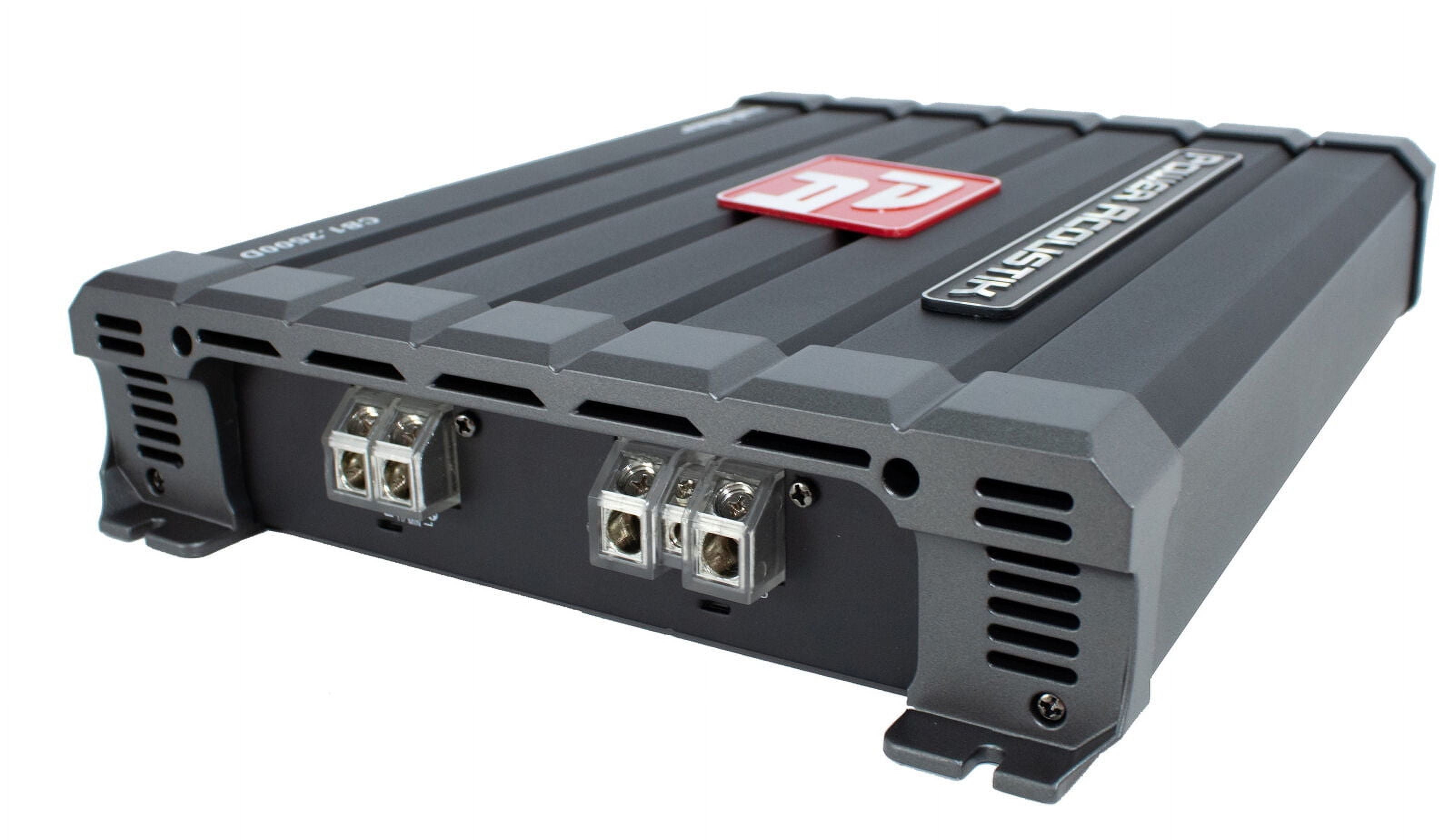 Power Acoustik CB1-2500D Caliber Mono Bass Car Audio Amplifier 2500 ...