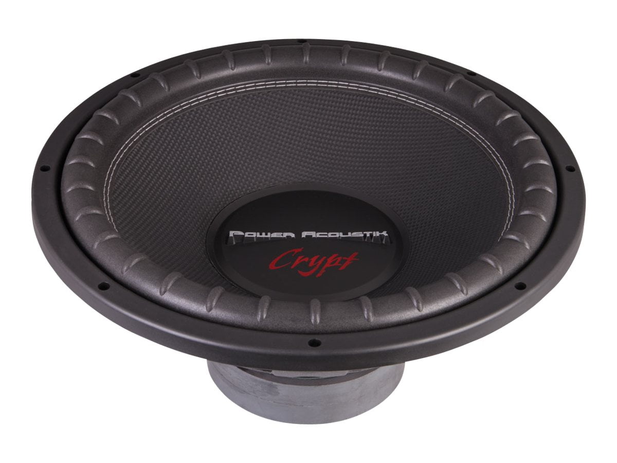 Power Acoustik Crypt CW2-154 - Subwoofer driver - 1000 Watt - 15 ...