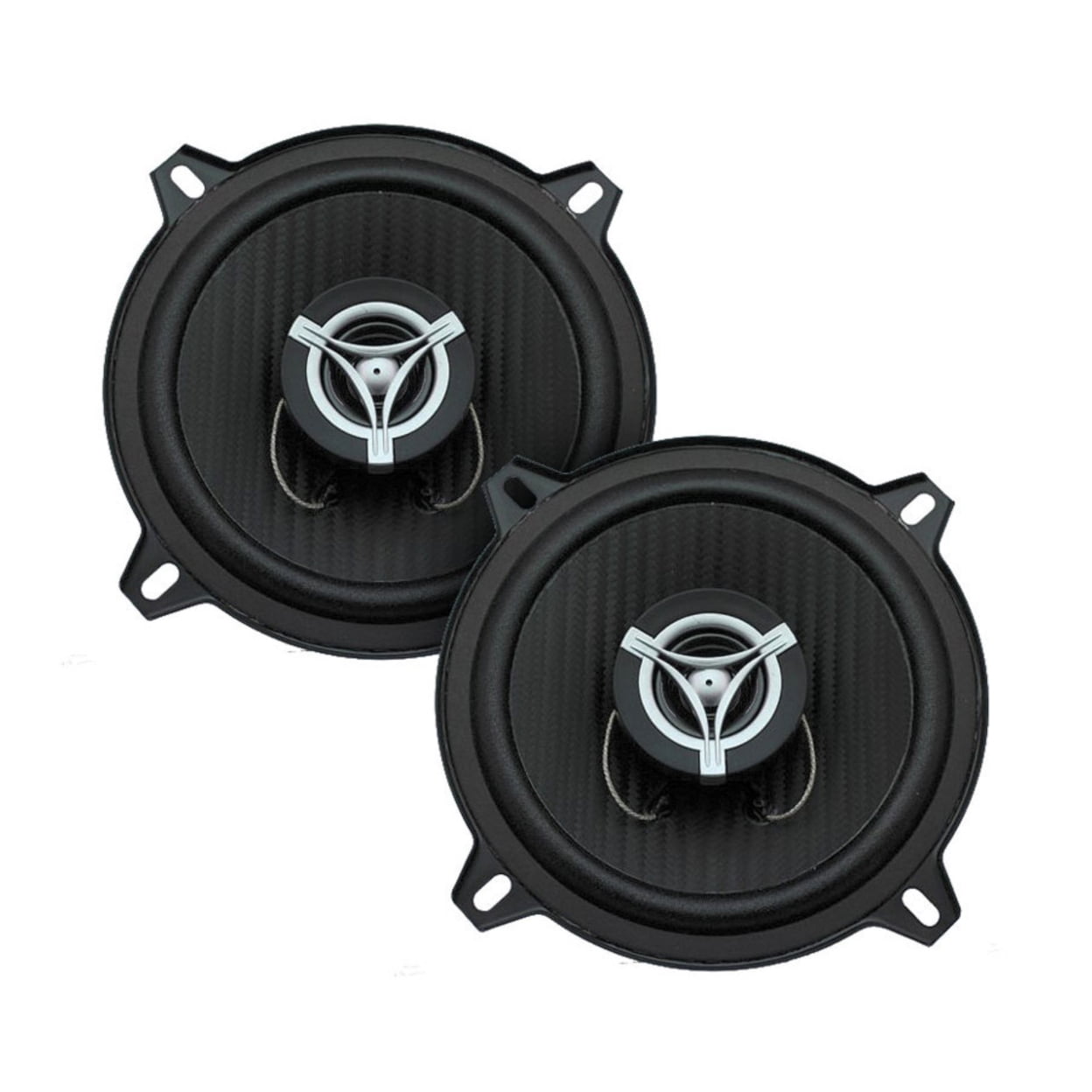 Power Acoustik EF-52 2 Way Coaxial Speaker 300W Carbon Fiber PP Cone ...