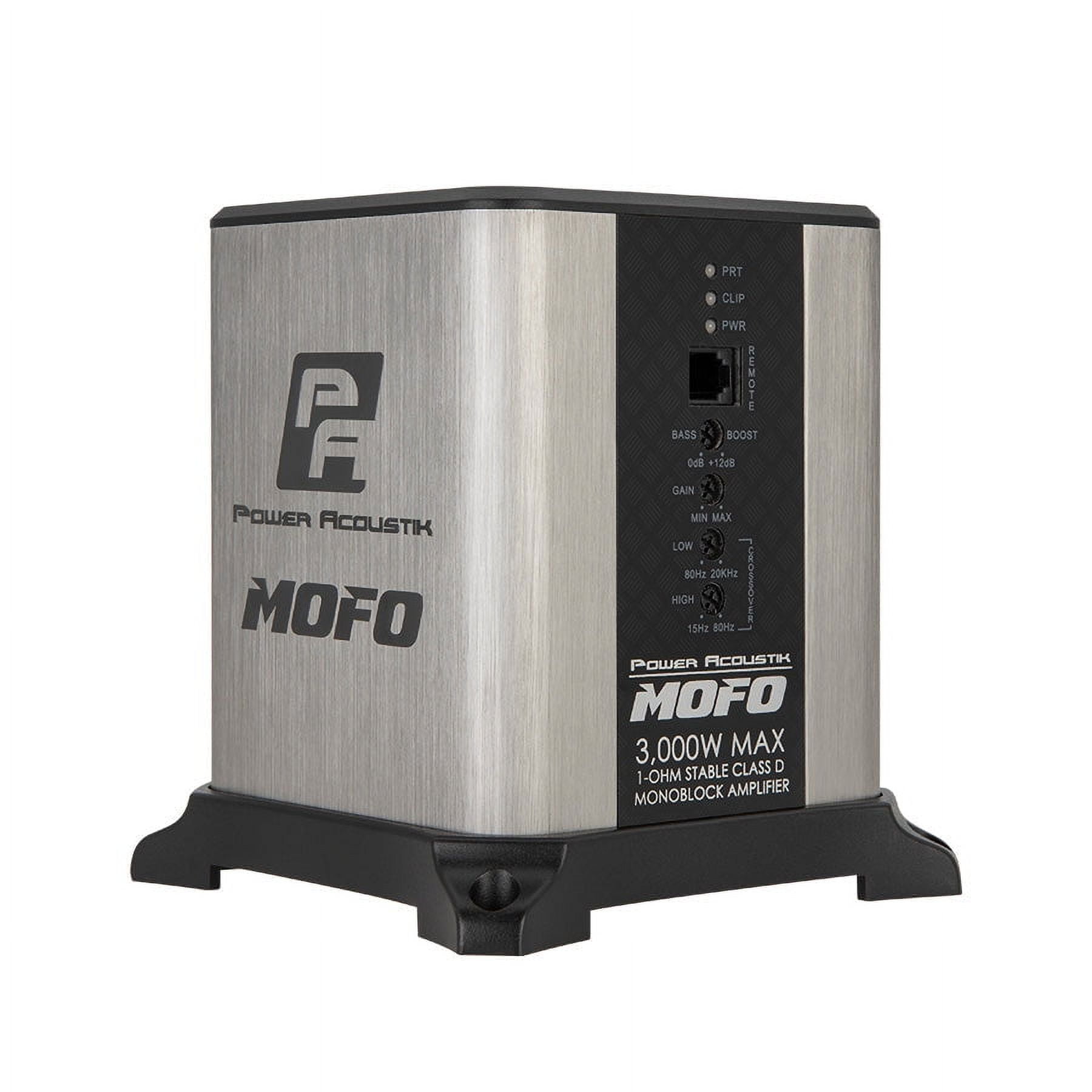 Power Acoustik MOFO1-6KD 6000 Watts MOFO Series Monoblock Class D Car ...