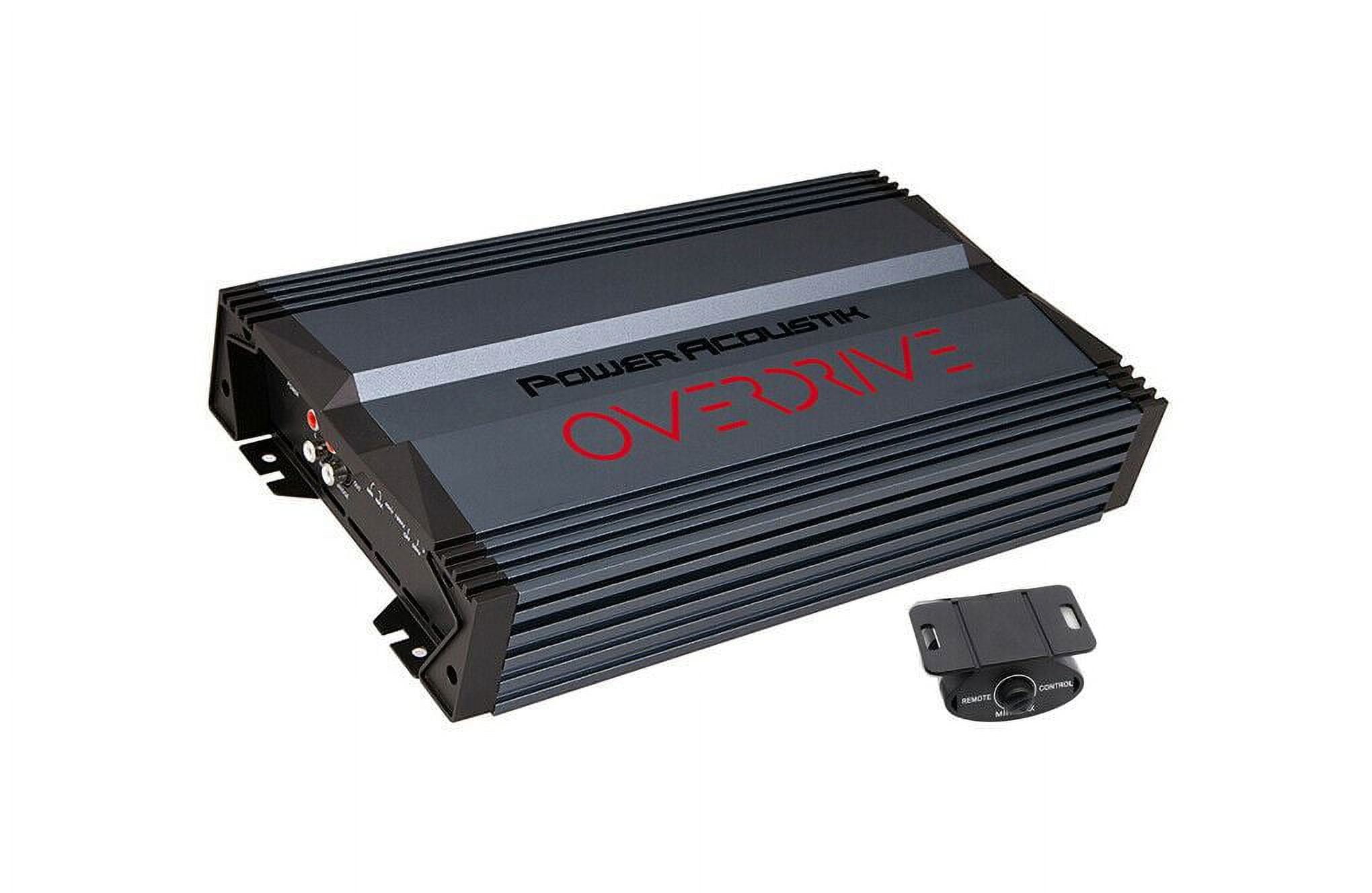 Power Acoustik OD2-1000 OVERDRIVE Series Class A/B 1000W MAX 2 Channel ...