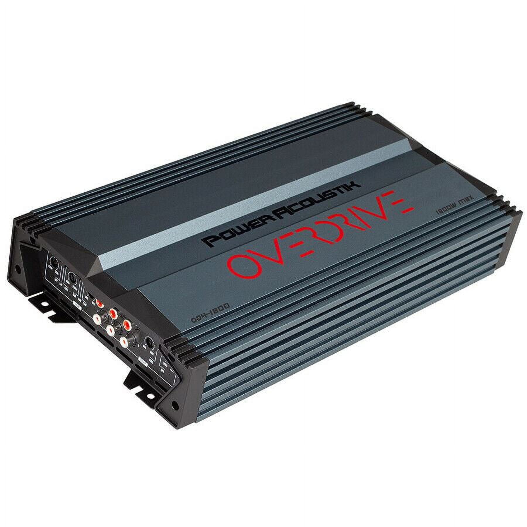 Power Acoustik OD4-1800, Class A/B 1800W, 4 Channel Full Range Vehicle ...
