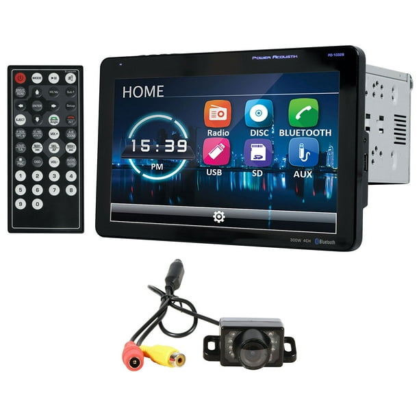 Power Acoustik PD-1032B 10.3" Car DVD Receiver with Bluetooth & USB ...
