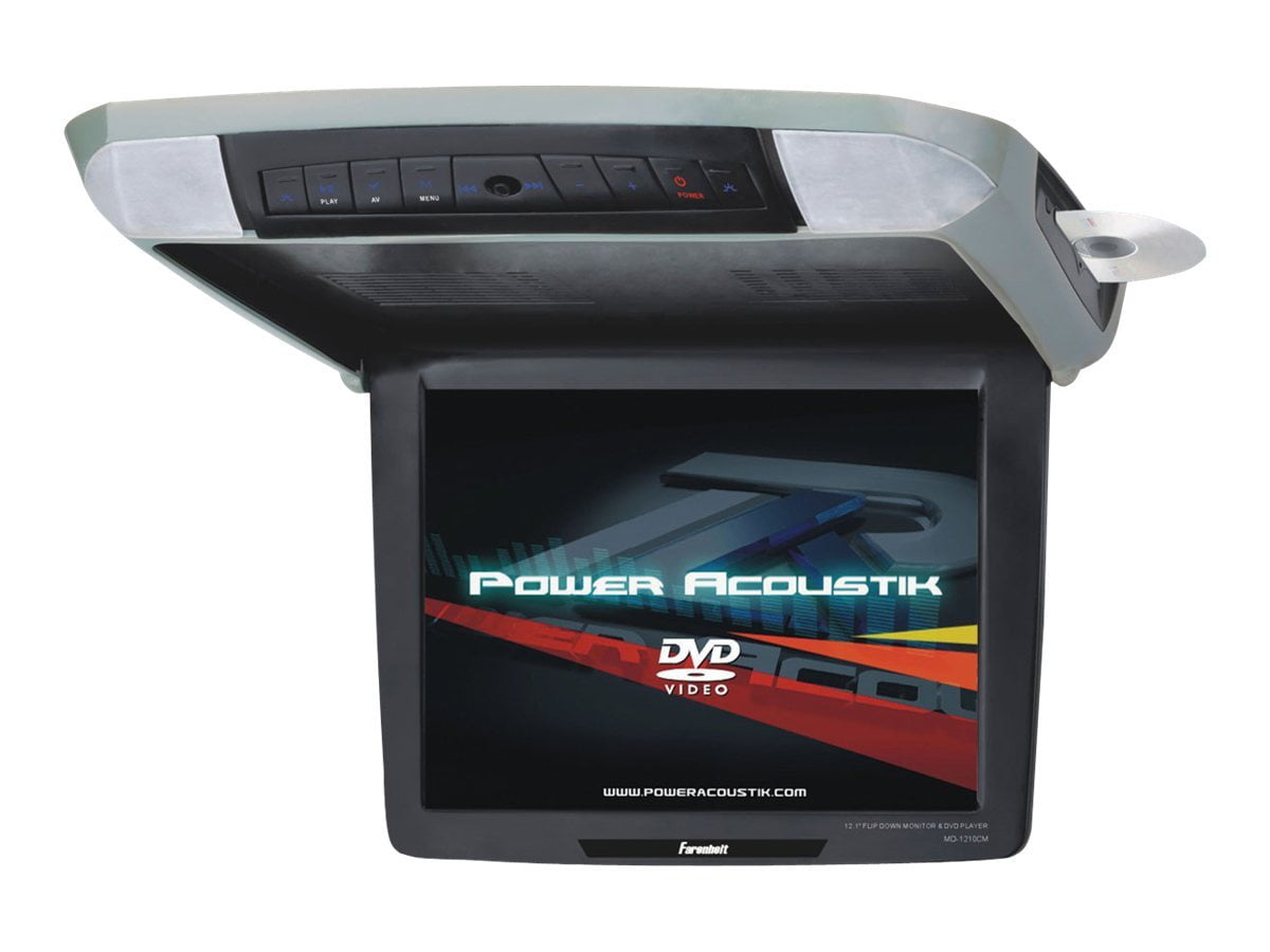 12.1-in Combo Flip Down Monitor DVD Entertainment System - Walmart.com