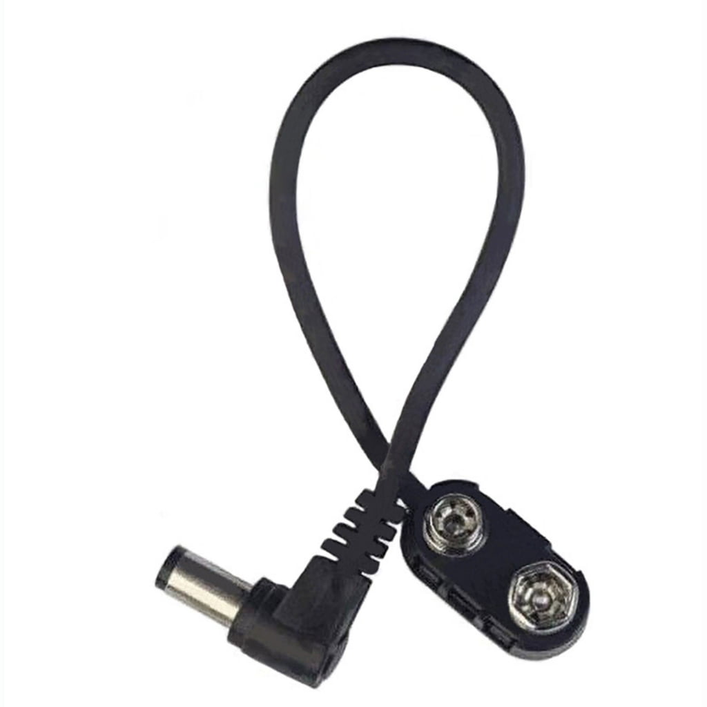 Power Adapter 9V Battery Clip Converter Power Cable for Guitar Effect ...