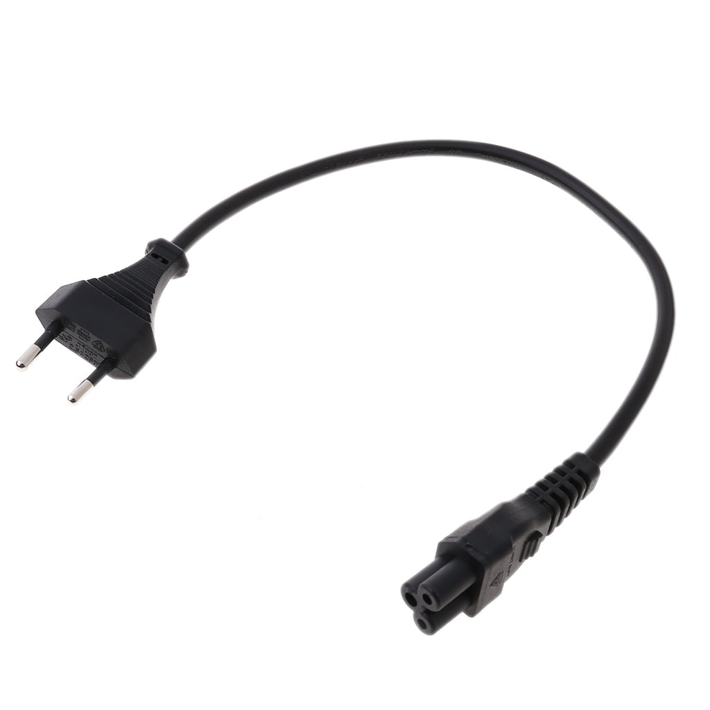 Power Adapter Cord EU 2 Pin Male To IEC 320 C5 Micky For Notebook Power ...