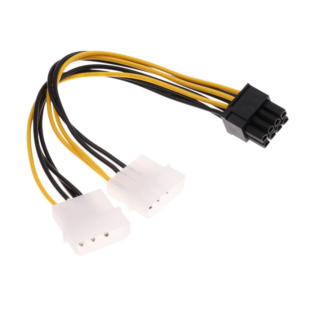 Power Adapter - Dual 4-pol. to 8-pin Connector Graphics Card ...