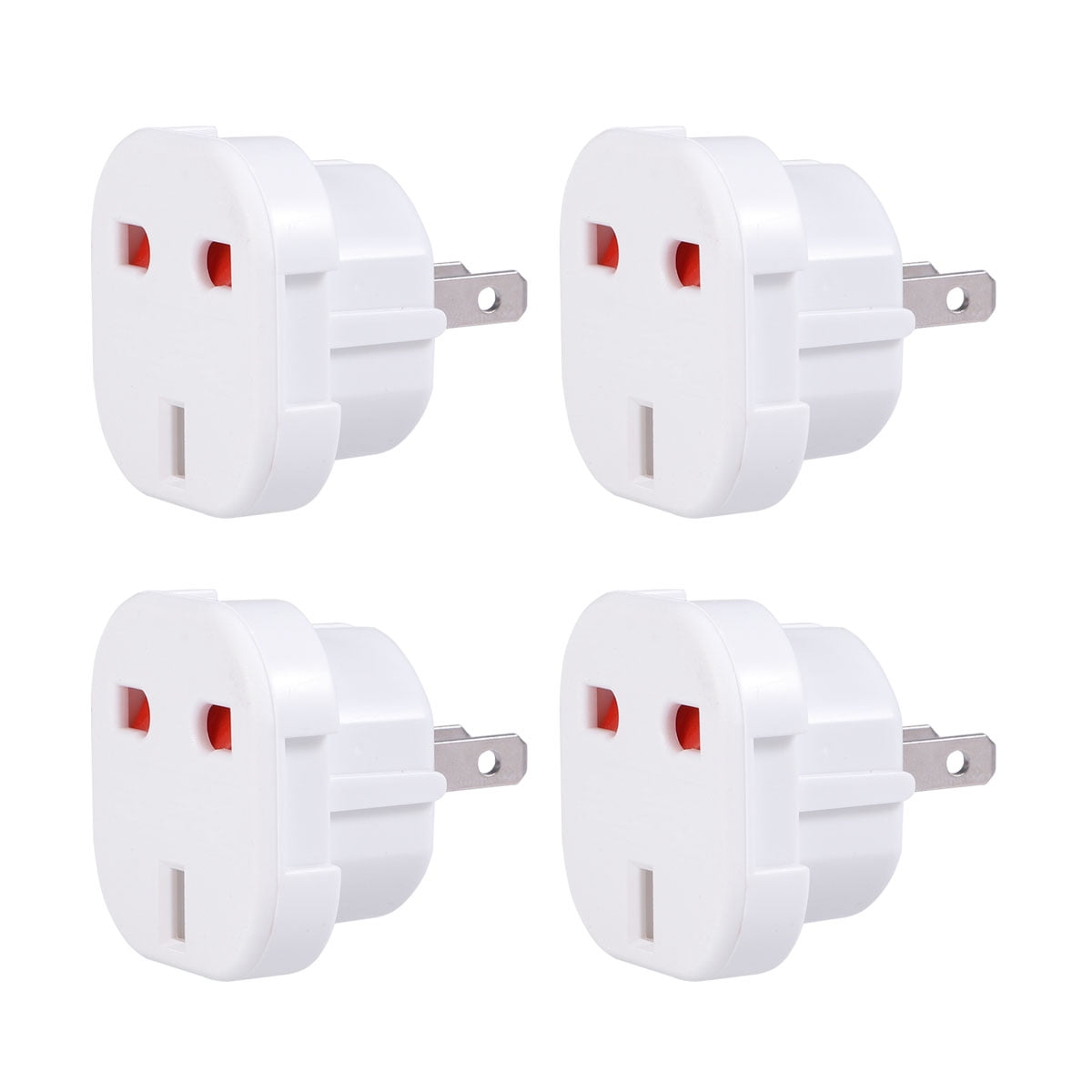 Power Adapter Plug Tip Converter,4Pcs UK Plug to AU US Plug Conversion ...