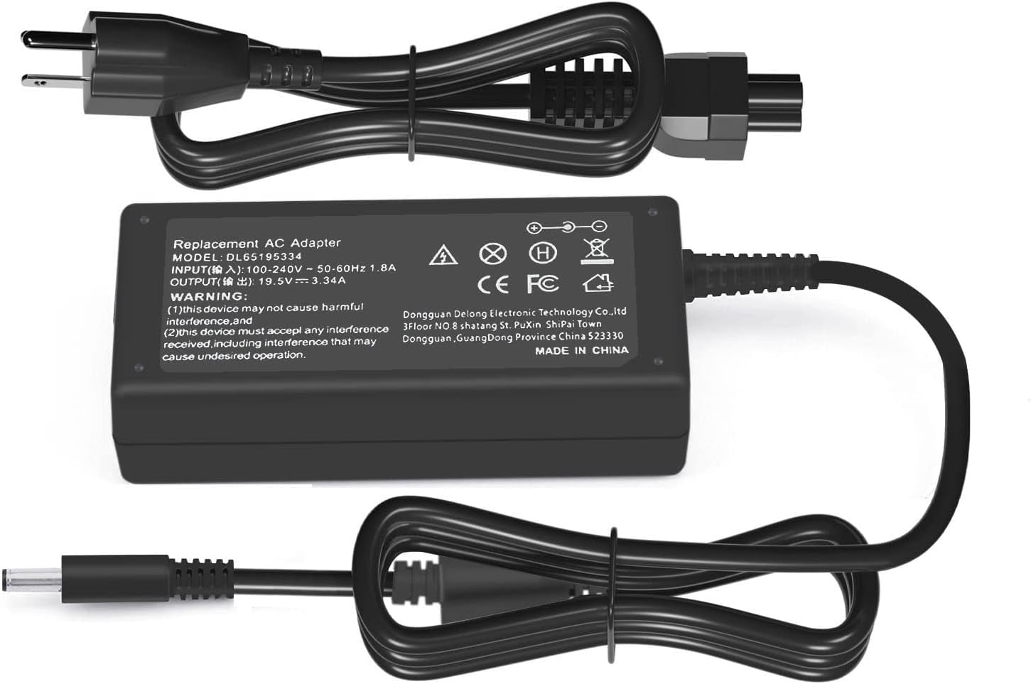 Power Adapter for Dell Inspiron 14 15 17 3505 3511 5505 5515 7400 XPS ...