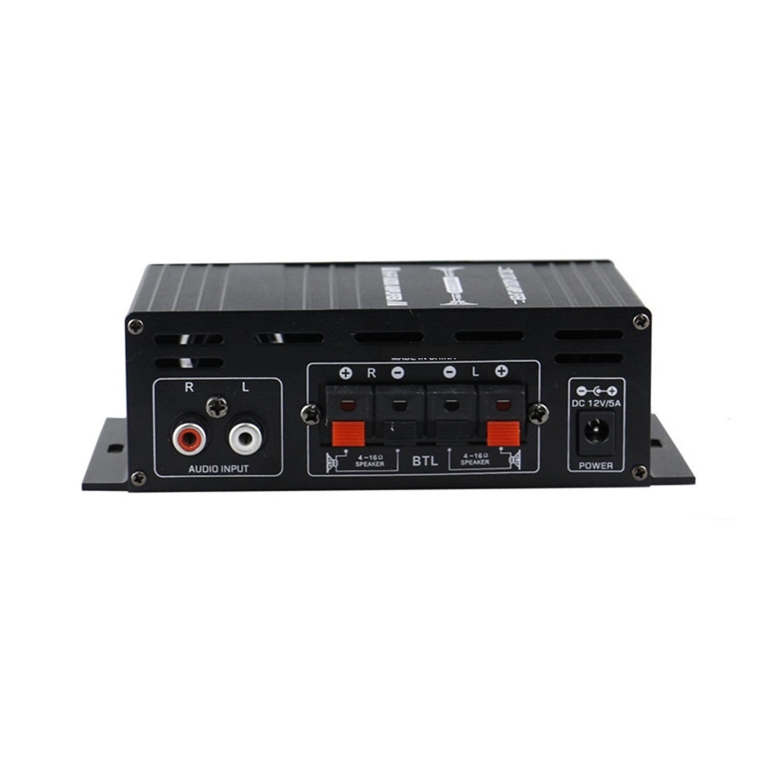 Power Amplifier 12V HiFi Bass Stereo Mini Amplifier Dual Channel Music ...