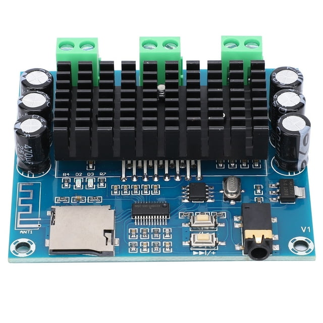 Power Amplifier Board Bluetooth 5.0 Digital 2 Channels Audio Module ...