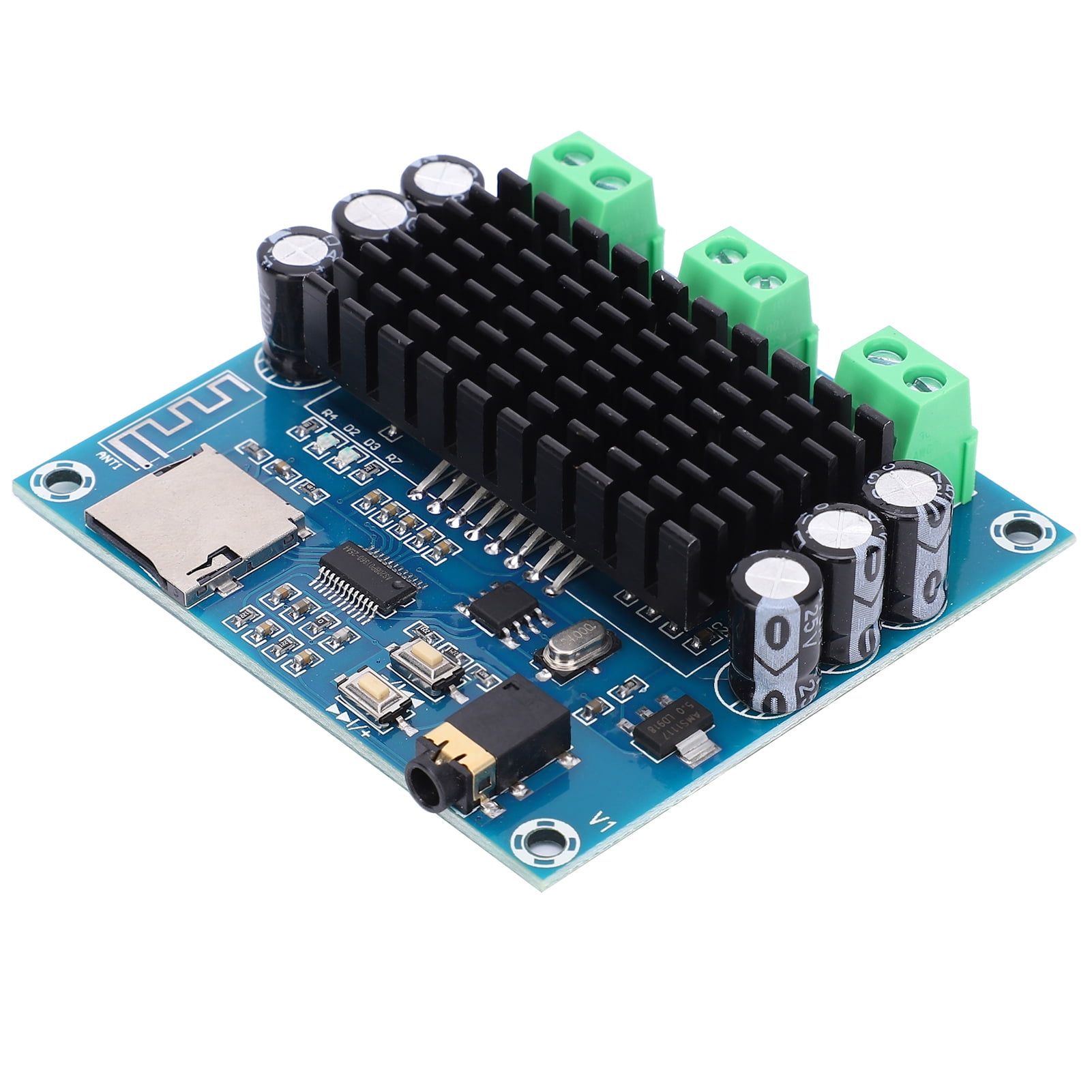 Power Amplifier Board Bluetooth 5.0 Digital 2 Channels Audio Module ...