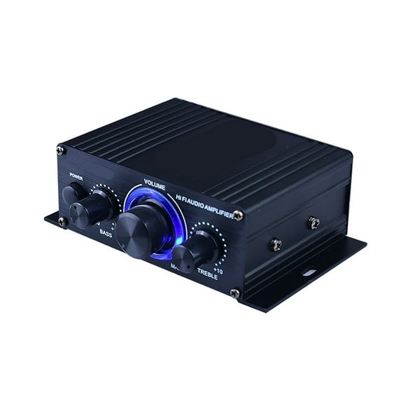 Power Amplifier Wireless Bluetooth-Compatible HiFi Power Amplifier 200W ...