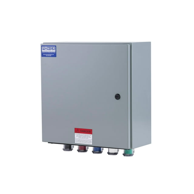 Power Assemblies Camlock Connection Box, 400 Amp, 120/208V, 3 Phase, 4 ...
