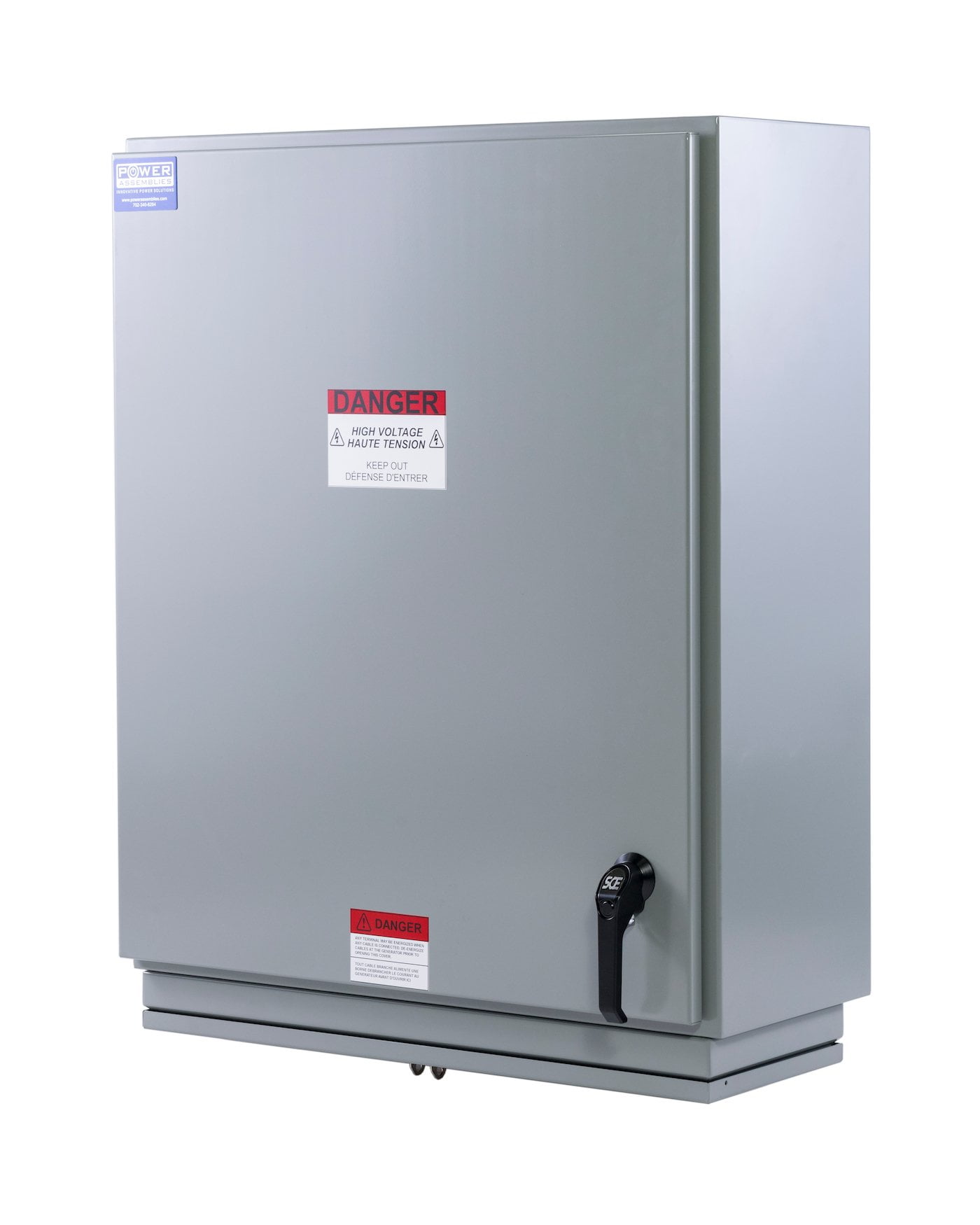 Power Assemblies Compact Generator Docking Station, 800 Amp, 120/208 ...