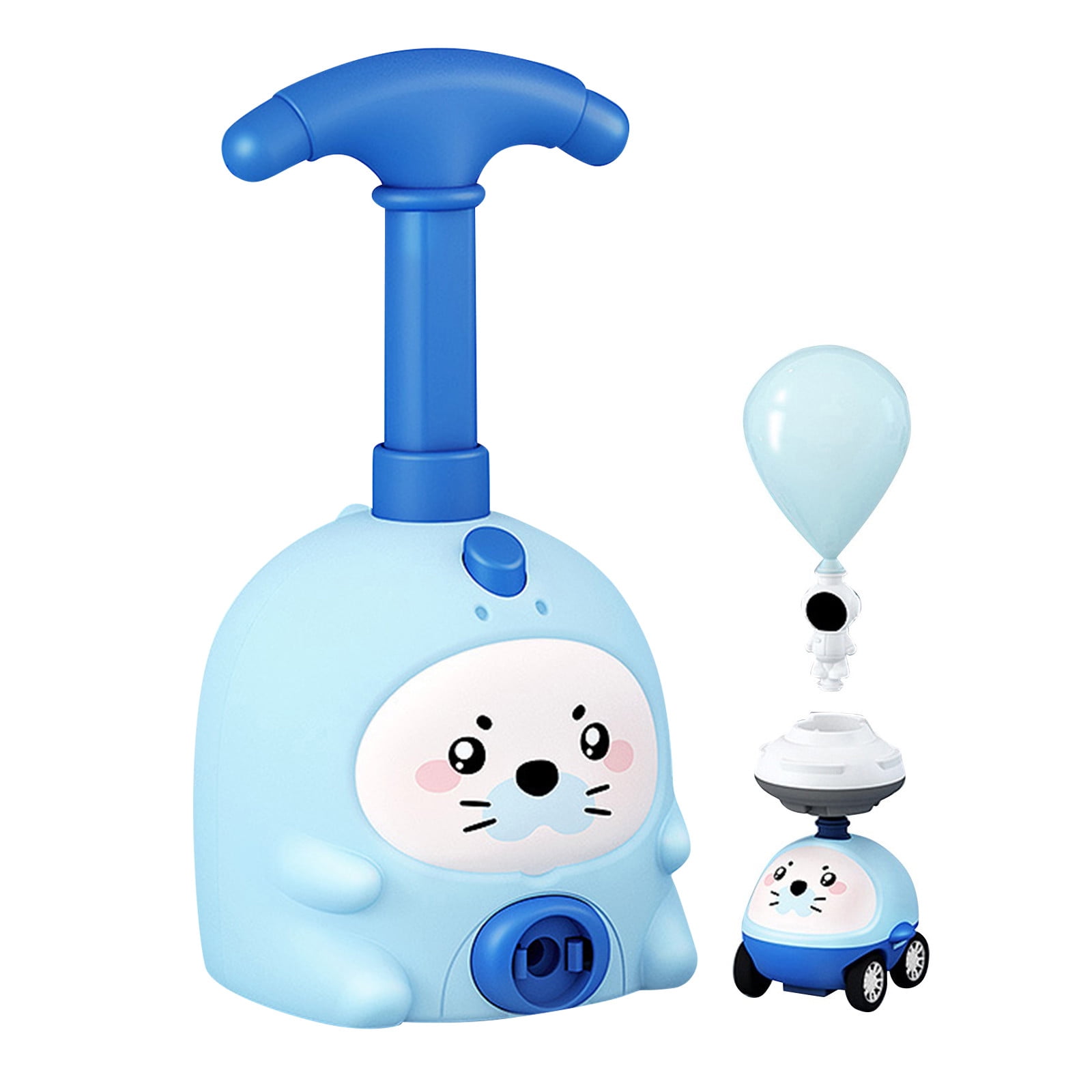 Power Balloon Pump Car Race Toy for Kids, Creative Balloon Powered Cars ...