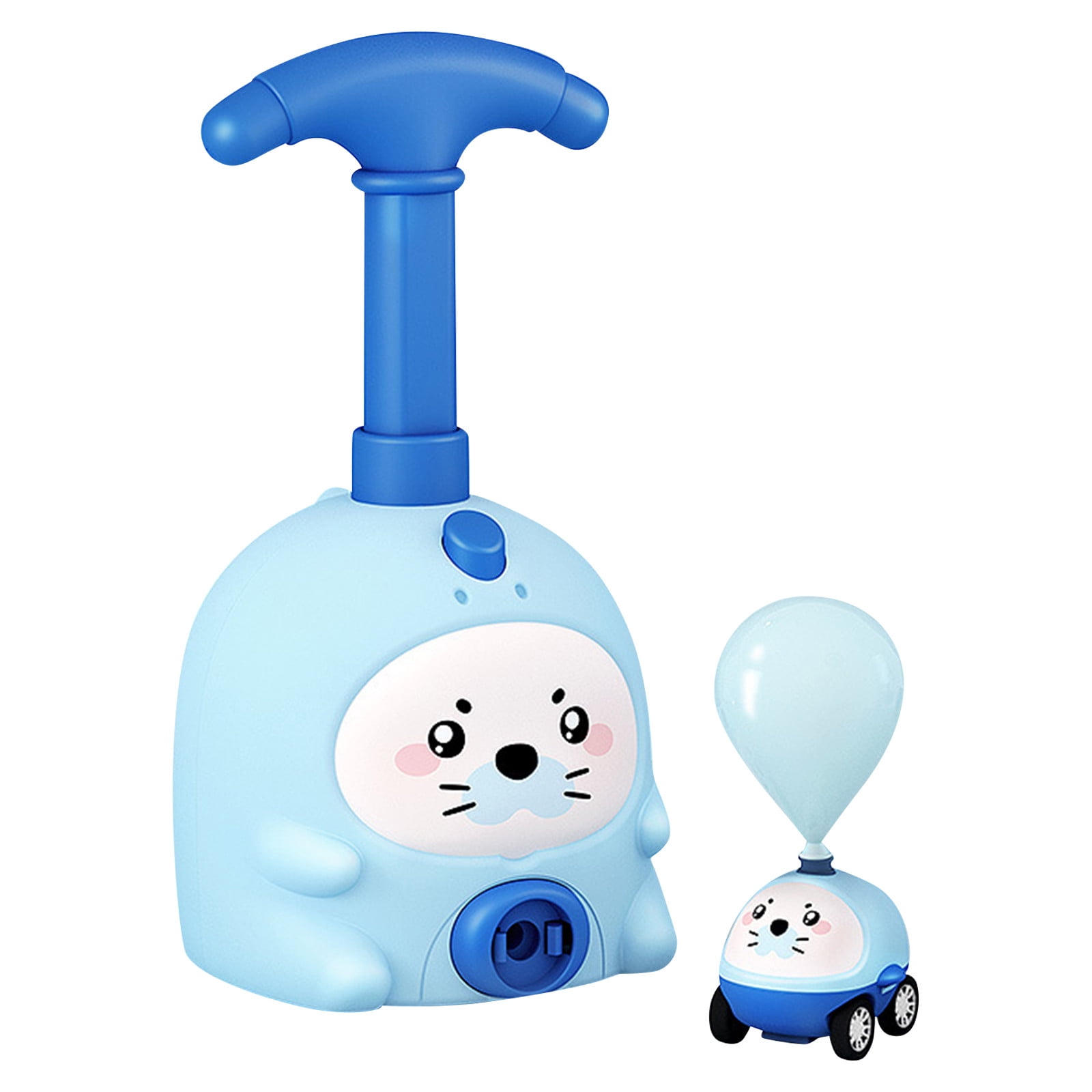 Power Balloon Pump Car Race Toy for Kids, Creative Balloon Powered Cars ...