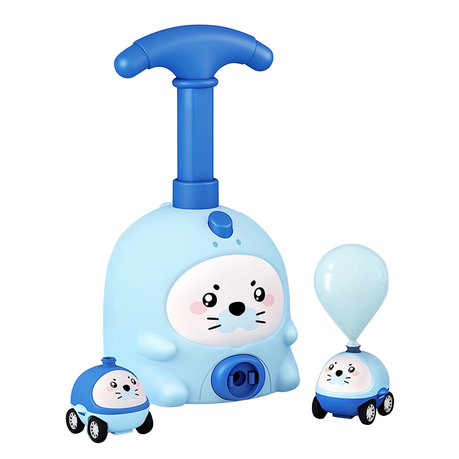 Power Balloon Pump Car Race Toy for Kids, Creative Balloon Powered Cars ...