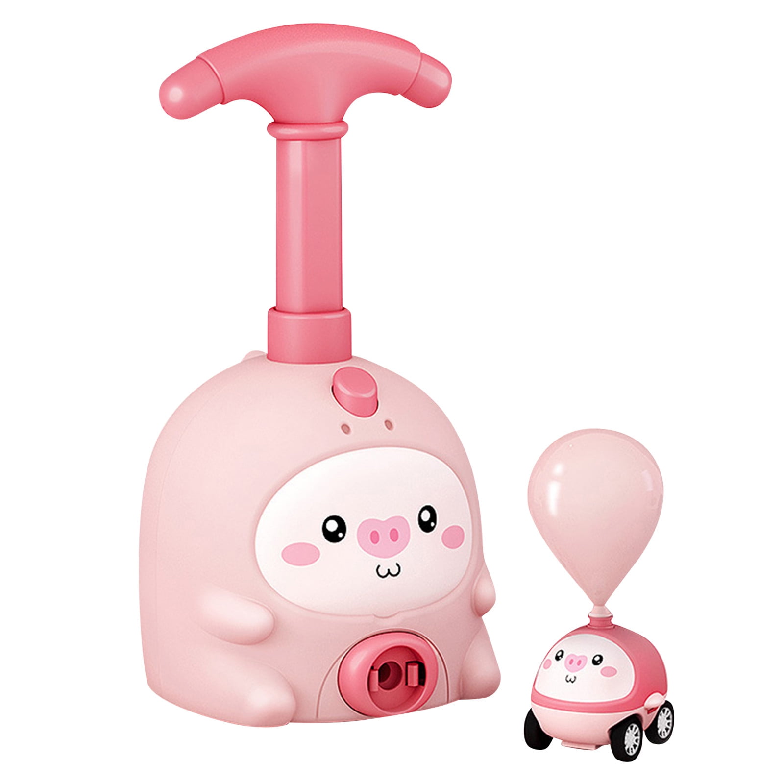 Power Balloon Pump Car Race Toy for Kids, Creative Balloon Powered Cars ...