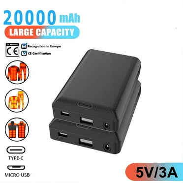 MyCharge PowerHub Max 15,000mAh Portable Battery Pack with Built-in ...