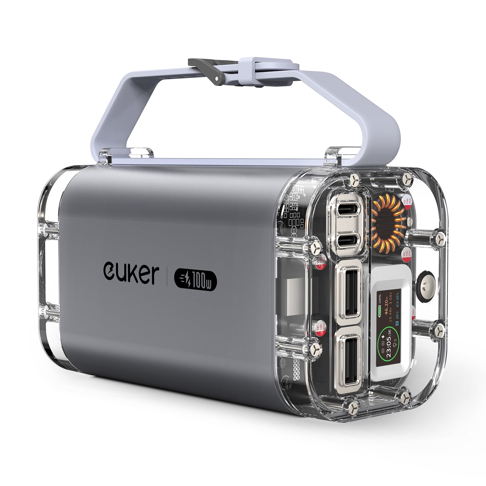 Power Bank 40000mAh 100W Laptop Portable Charger 4 Ports, IP67 with LED ...